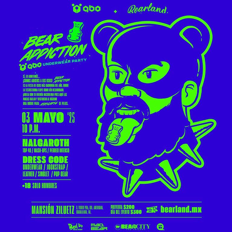Bearland 2025 – Bear Addiction (QBO Underwear Party) – Bearland.mx ...